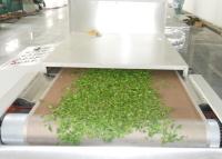 China PLC Microwave Drying Sterilization Equipment Moringa Leaves Dryer Oven Leaves for sale
