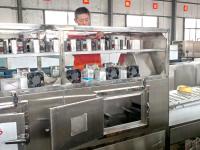 China 50 KW Continuous Electricity Microwave Drying Equipment Cat Litter Drying Machine for sale