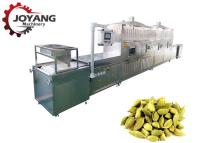 China Continuous Food Microwave Drying And Sterilization Machine Green / Black Cardamom for sale