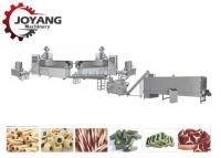 China Single Screw Extruded Pet Food Line Luscious Dog Chews Production Low Noise for sale