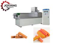 China Single Screw Extruded Pet Food Line Luscious Dog Chews Production Low Noise for sale