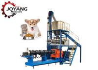 China Stainless Kibble Dry Puffed Dog Food Machine Production Line Extruders for sale