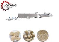 China Tvp Soya Vegetarian Meat Muscle Protein Double Extruder Machine Soya Chunks Processing for sale