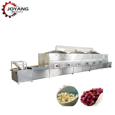 China Industrial Microwave Fruit Tunnel Type Dryer Machine Grains Beans Curing for sale
