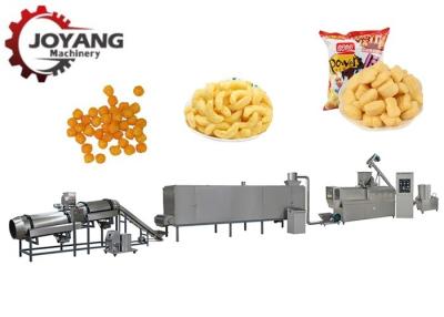 China Automatic Puffed Corn Snack Making Machine Maise Cereal Rice Extrusion Extruder for sale