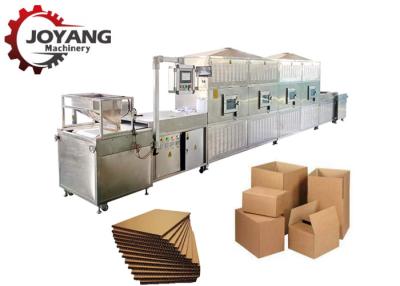 China Conveyor Belt Paperboard Microwave Drying And Sterilization Machine for sale