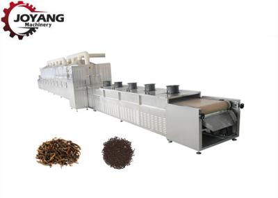 China Tunnel Belt Tea Leaves Industrial Microwave Drying Equipment for sale