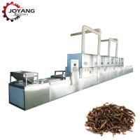 China Microwave Green Black Tea Herbs Fixing Drying Machine for sale