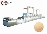 China Tunnel Belt Microwave Protein Bread Crumb Drying Sterilizing Machine for sale