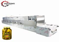 China 2450MHZ PLC Pickles Microwave Sterilization Equipment for sale