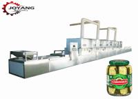 China 2450MHZ PLC Pickles Microwave Sterilization Equipment for sale