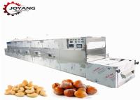 China Automatic Industrial Tunnel Microwave Drying Machine For Hazelnut Cashew Nut for sale
