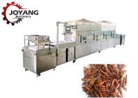 China Black Soldier Fly Larvae Microwave Dehydrator Mealworm Insects Drying Machine for sale