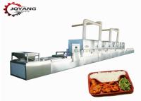 China Automatic 40kw Microwave Fast Food Heating Machine With Plc Control for sale
