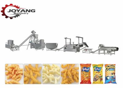 China 150kg/H Snack Food Making Machine For Fried Kurkure Cheetos Nik Naks for sale