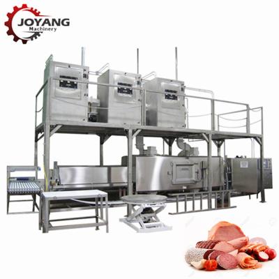 China 915MHZ Microwave Thawing Machine For Chicken Wings Pigs Feet Meat Production for sale