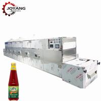 China 40kw 40kg/H Microwave Drying Machine Ketchup Seasoning Sterilizing Equipment for sale