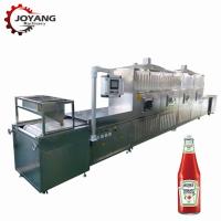 China 40kw 40kg/H Microwave Drying Machine Ketchup Seasoning Sterilizing Equipment for sale