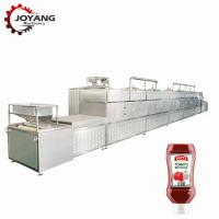 China 40kw 40kg/H Microwave Drying Machine Ketchup Seasoning Sterilizing Equipment for sale