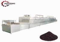 China Industry Microwave Sterilization Machine Dried Tea Herb Crushed Leaves for sale
