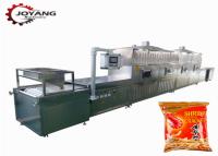 China 50 Kw 50 Kg / H Microwave Prawn Shrimp Cracker Puffing Machine for sale