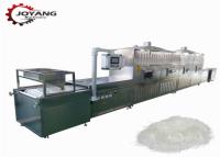 China SUS Material 100 Kg/H Glass Fiber Microwave Drying Machine for sale