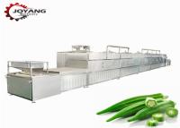 China Fully Automatic Agricultural Product Gumbo Hot Air Dryer Machine With Plc Control for sale