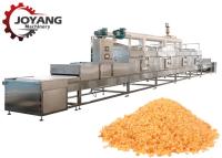 China Stainless Steel Bread Crumbs Microwave Drying Machine Panko Breadcrumb Sterilization Machine for sale