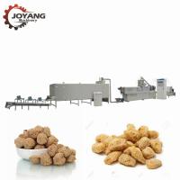 China Textured Vegetable Protein Extruder Soy Meat Soya Chunks Soybean Protein Making Machine for sale