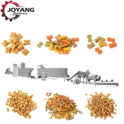 China Dry Dog Cat Pet Food Making Machine With Siemens Motor for sale