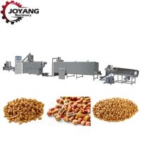 China Full Automatic Dog Cat Pet Food Extruder Machine 500 Kg / H for sale