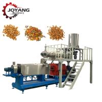 China Full Automatic Dog Cat Pet Food Extruder Machine 500 Kg / H for sale