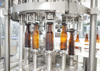 China 2000BPH -20000BPH Beer Bottle Filling Equipment  3 In 1 Good Sealing Performance for sale