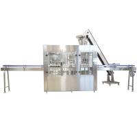 China Mineral Automatic Sparkling Water Filling Sealing and Capping Machine with Components for sale