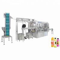 China High Accuracy Orange Juice Drink Automatic Filling Machine with Hot Filling Function for sale
