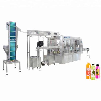 China High Accuracy Orange Juice Drink Automatic Filling Machine with Hot Filling Function for sale