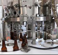 China Small Scale Glass Bottle Keg Filling Equipment Stainless Steel 304 316 for sale