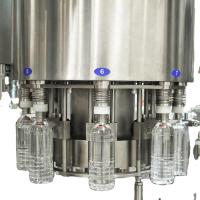 China Rotary Type Auto Liquid Filling Machine Beverage Filling Machine 1800 KG for sale