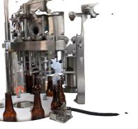 China Pneumatic Automatic Beer Bottle Filler  380V 220V  Easy Operation for sale
