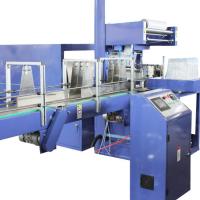China PET Bottles Automatic Labeling Machine Pneumatic Film Shrinking Machine for sale