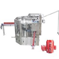 China PLC Controlled Aluminum Can Filling Machine Drink Can Filling Machine 2000 KG for sale