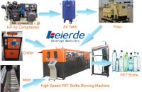 China Computerized Bottle Blowing Machine Carbon Steel MITSUBISHI PLC for sale