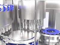 China 1000-30000BPH  Water Glass Filling Machine 1800*1200*2000mm for sale
