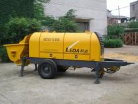 China Sturdy HBT60.13.90S Concrete Trailer Pump With Electric Motor 70m3/H Output for sale
