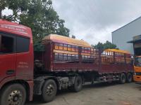 China Stationary Concrete Pump With 1600Mm Stroke 150m Vertical Conveying Distance for sale