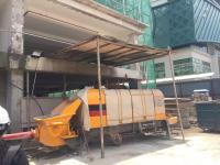 China Stationary Concrete Trailer Pump With 20MPa Max Pressure 220M Max Vertical Conveying for sale