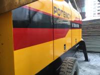 China Diesel Trailer Concrete Pump 0.7 - 0.8m3 Hopper Capacity For Customer Requirements for sale