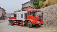 China Open Circuit Truck Mounted Pumps 960m Max Theoretical Horizontal Reach for sale
