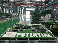 China Hydraulic Concrete Placement Boom 380V / 50Hz Electric Power Type for sale