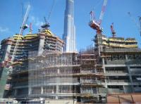 China 32m Max Horizontal Reach Concrete Placement Boom For Precise Concrete Placing for sale